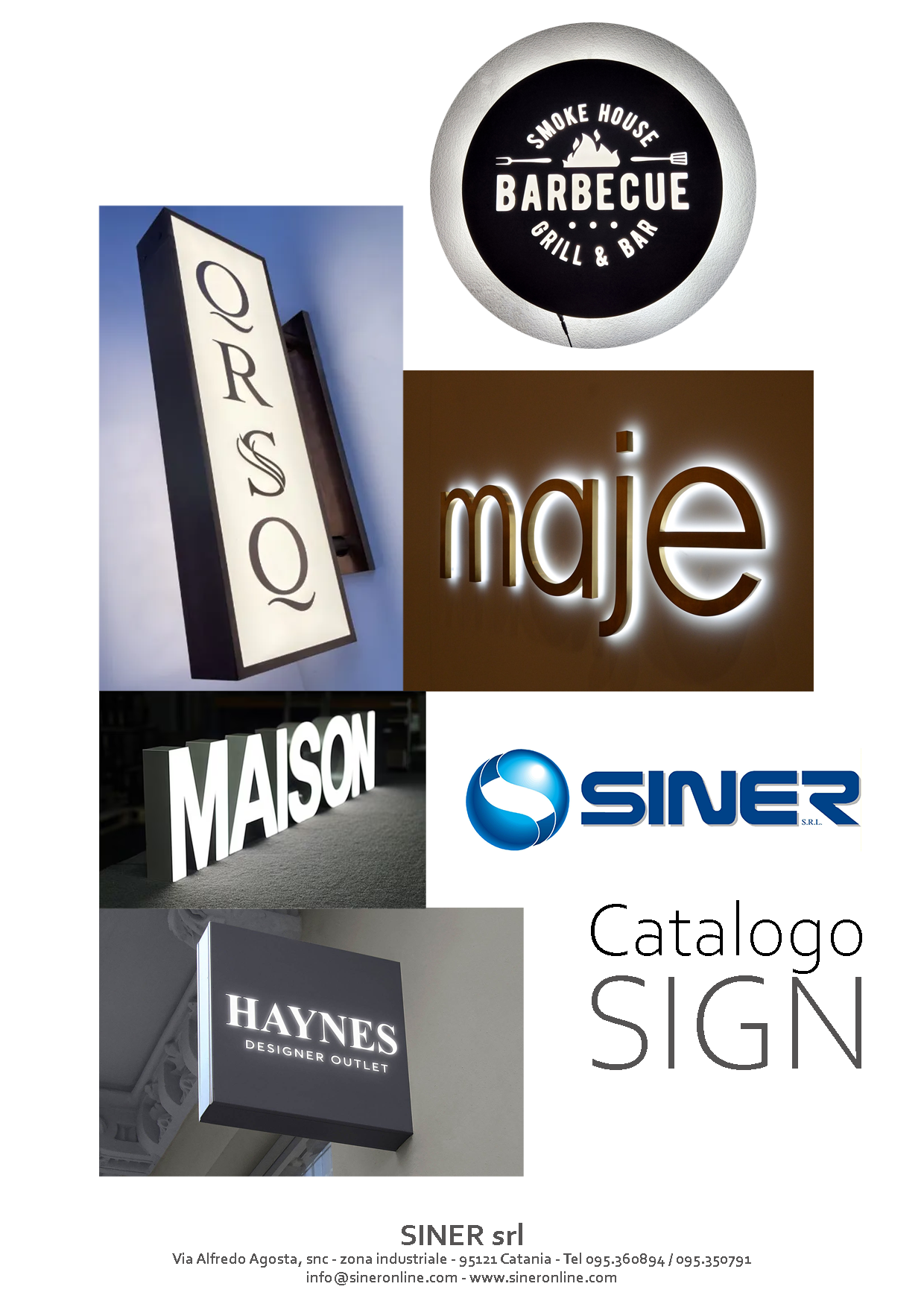 CATALOGO SIGN - Tutto per le Insegne